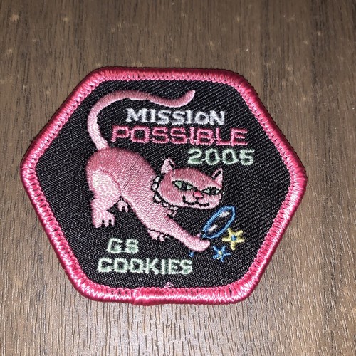 Girl Scout Cookies Mission Impossible 2005 Patch Cat | eBay