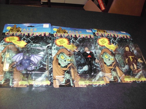 3 Vintage Tales from The Crypt Cryptkeeper Action Figures 1995 Sealed ...
