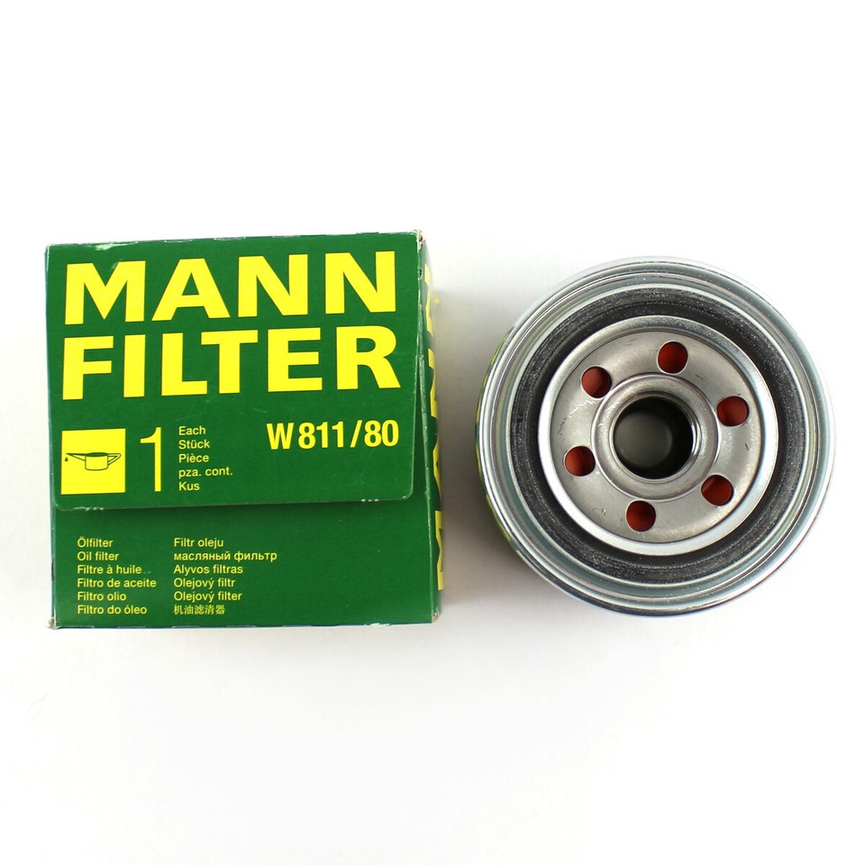 Mann Filter Oil Filter W811/80 For Hyundai Mazda KIA Smart | eBay
