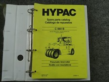 OEM Factory Hypac C830b & C832b Compactor Roller Parts Catalog Book ...