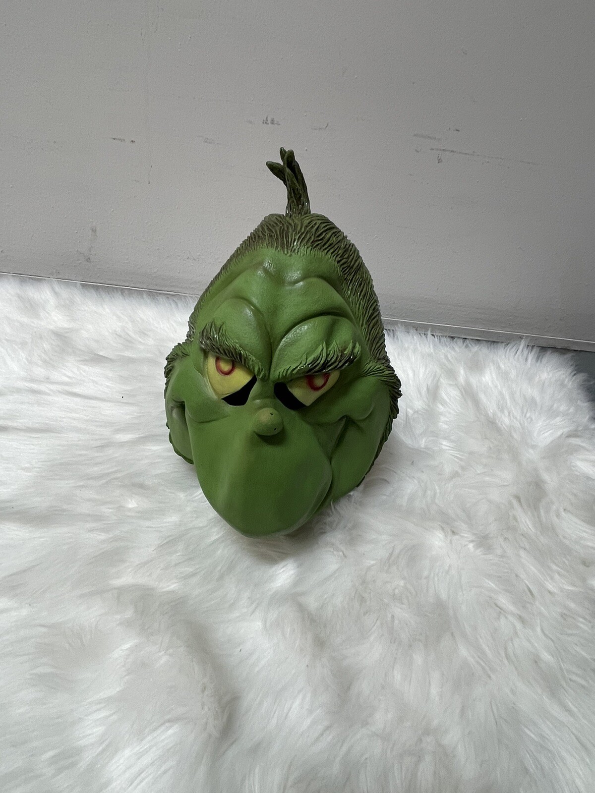 Vintage Rubber THE GRINCH MASK TM 1997 Costume Dr Seuss Enterprises | eBay