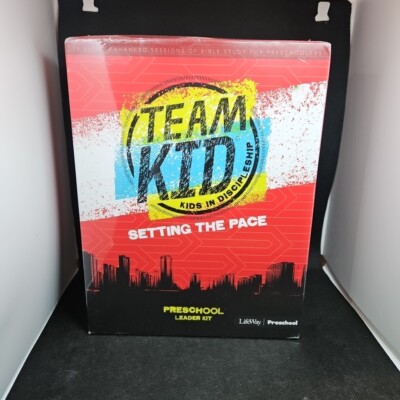 Lifeway Team Kid Setting the Pace Preschool Curriculum Leader Kit New ...