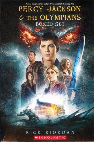 PERCY JACKSON & THE OLYMPIANS BOX SET (MOVIE EDITION) By Rick Riordan ...
