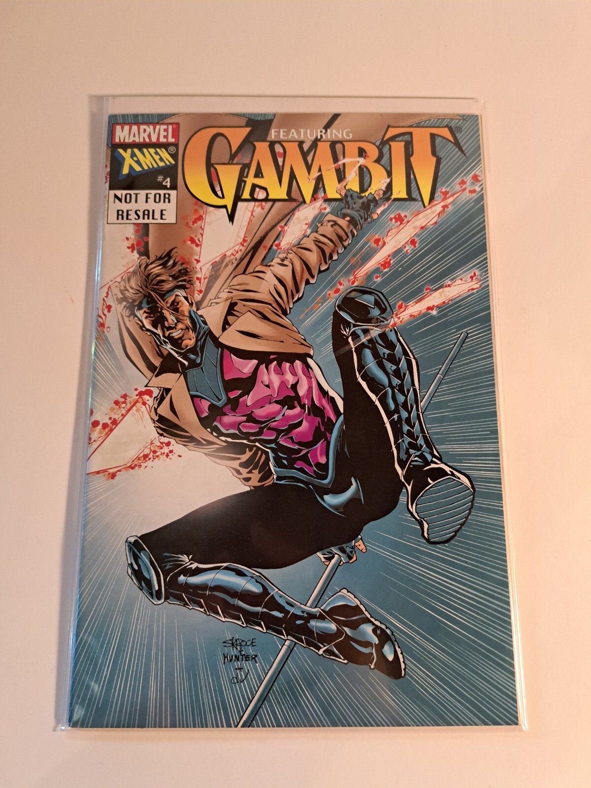 X-MEN #4 Gambit Cover 1st Appearance Omega Red - NOT FOR RESALE | eBay