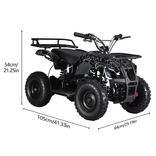 Kids ATV 49cc 2 Stroke Gas Powered Mini Quad Four Wheeler Ages 6+ Off ...