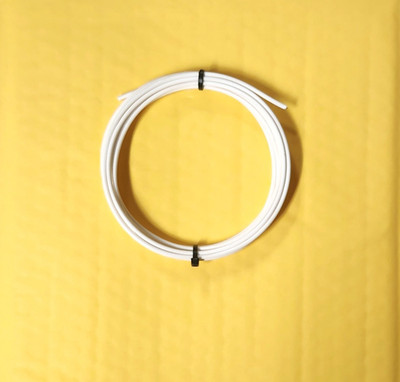 12 AWG White, Mil-Spec Wire, (PTFE) Stranded Silver-Plated Copper, 25 ...