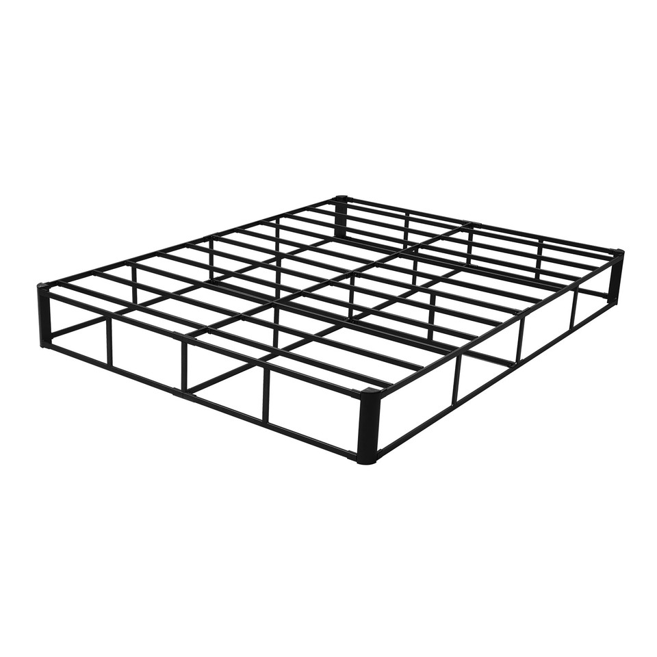Uimoso Box Spring Queen Size Bed Frame with Fabric Cloth 79.1L x 59.6W ...