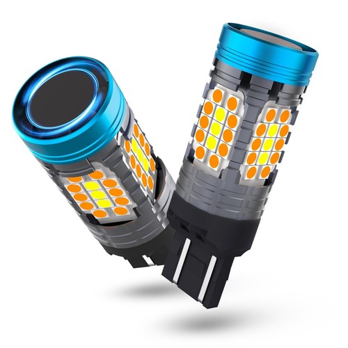 CANBUS Error Free 7443 Switchback LED Bulbs With Built in Resistor Anti ...