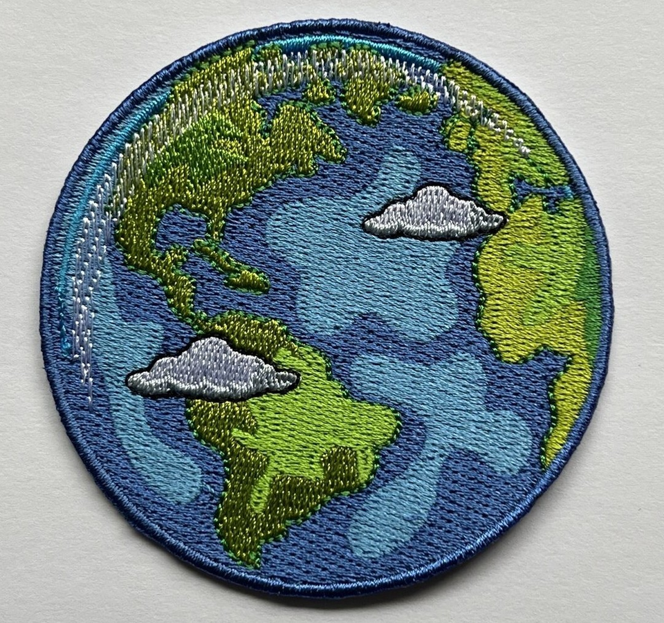 Planet Patches Space Themed Solar System Iron-On Patches 3in Choose ...