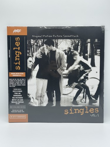 NEW Singles Vol. 1 Soundtrack 2LP On Translucent Orange Vinyl Mondo ...