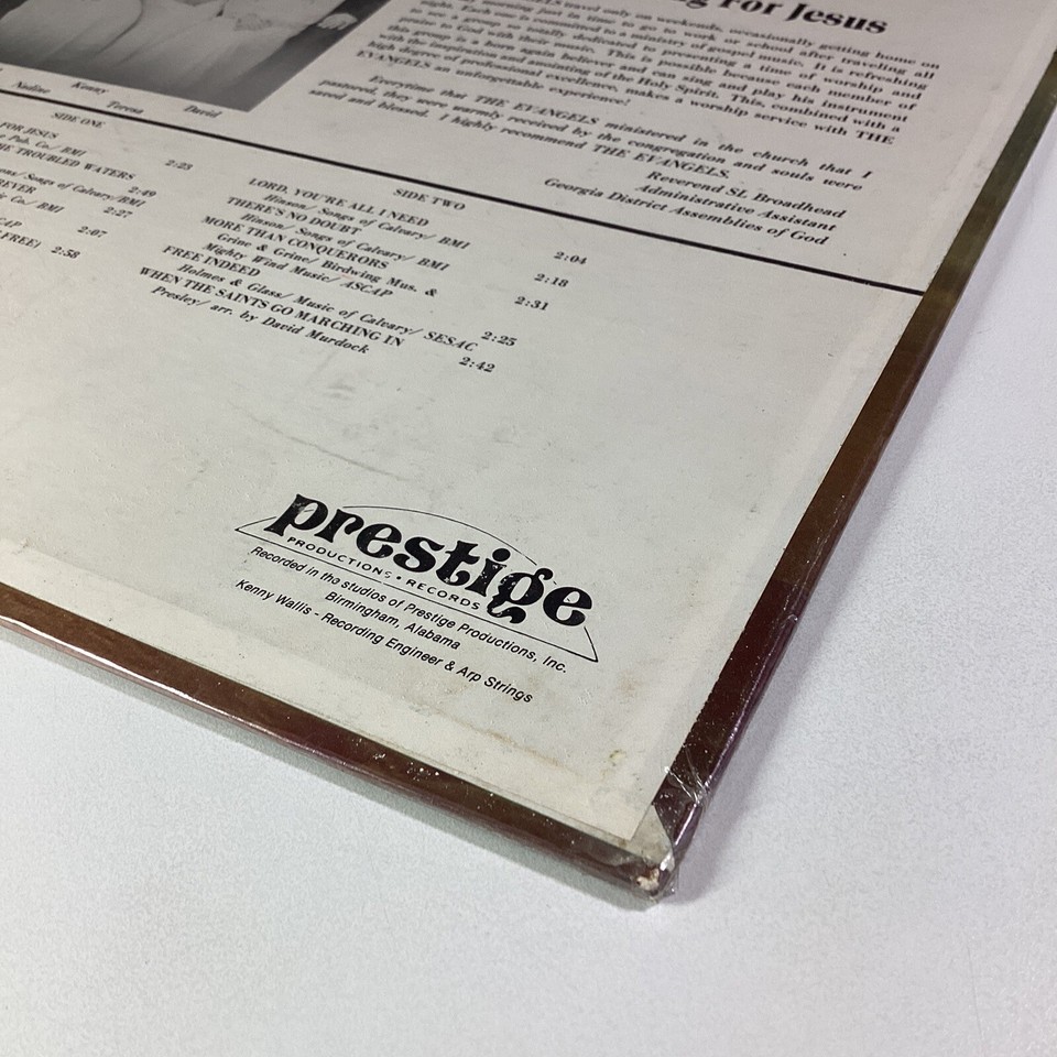 The Evangels Butler Alabama LP Album NOS Sealed Looking For Jesus ...