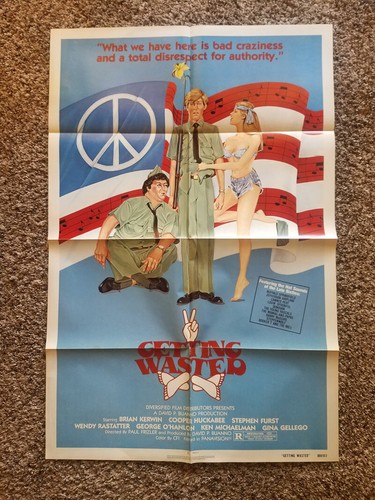GETTING WASTED Original Movie Poster 1980 One Sheet Folded 27x41 | eBay