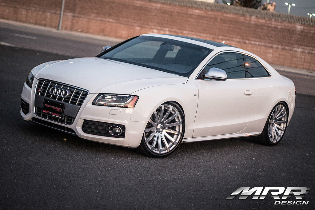 19x8.5 MRR HR9 Wheels 5x112 +35 Silver 19" RIMS | Set of 4 | For Audi ...