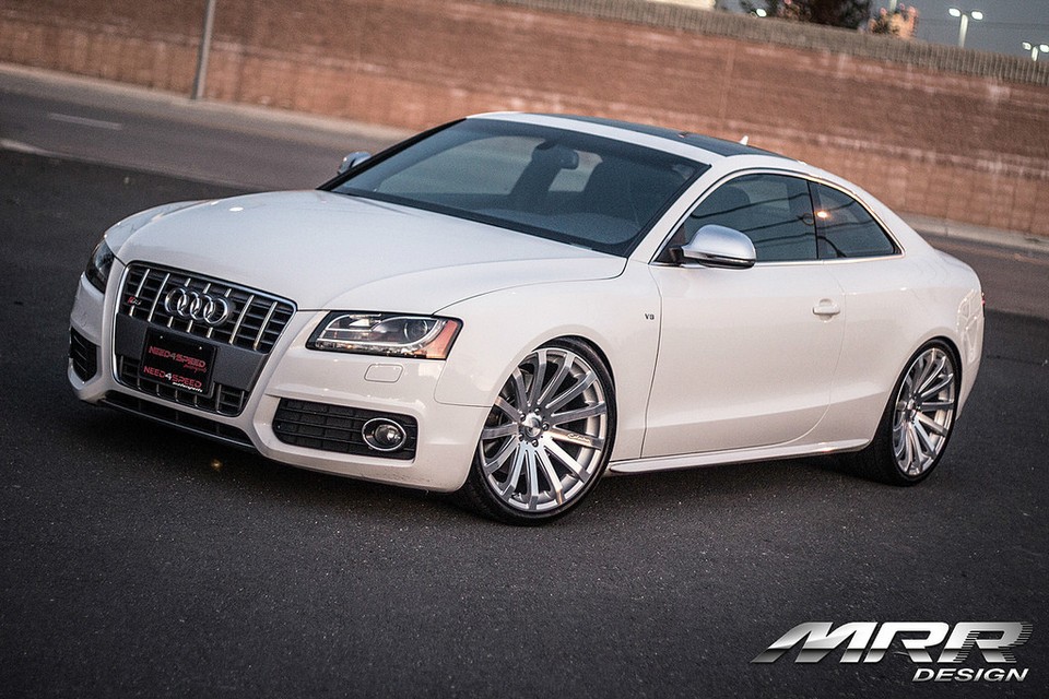 19X8.5 MRR HR9 WHEELS 5X114.3 +35 SILVER 19" RIMS SET FOR LEXUS NISSAN ...