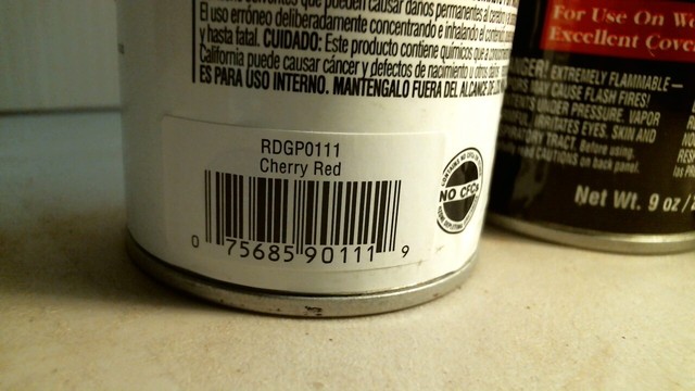 Red Devil Rdgp0111 Spray Enamel Cherry Red 9 Oz. for sale online | eBay