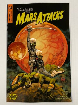 FRANK FRAZETTA John Carter Warlord of Mars TRIBUTE ~ MARS ATTACKS # 4 Comic | eBay
