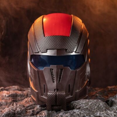 Game Mass Effect N7 Helmet Cosplay Prop 1:1 Replica Resin Mask Adult ...