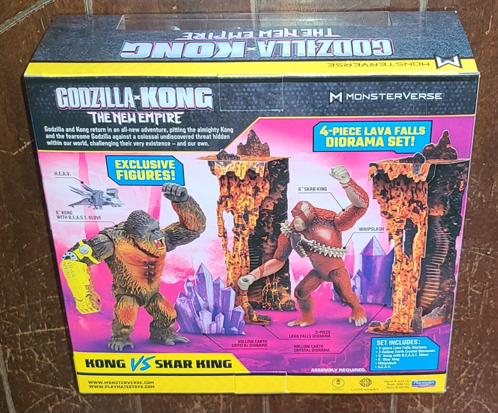 Godzilla X Kong The Empire Godzilla Vs Shimo Pack of 2 Action Figure ...
