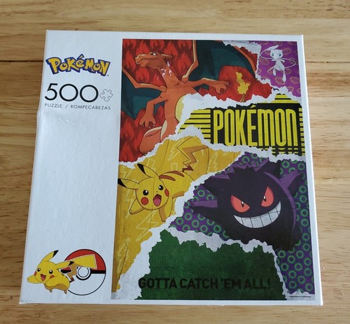 Buffalo Pokémon 500 Piece Jigsaw Puzzle Sealed New Charizard Gengar ...