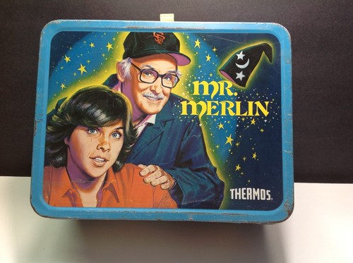 1981 Thermos Mr. Merlin Lunch Box-No Thermos | eBay