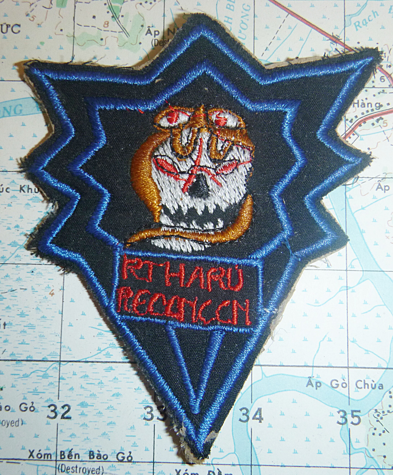 MACV-SOG - Patch - RECON TEAM HABU - Airborne Special Forces Vietnam ...