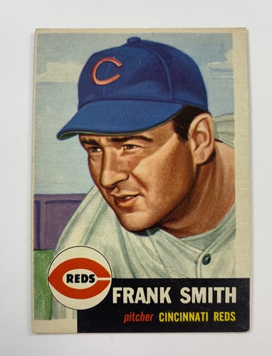 1953 Topps Baseball #116 Frank Smith (Reds) 122E | eBay
