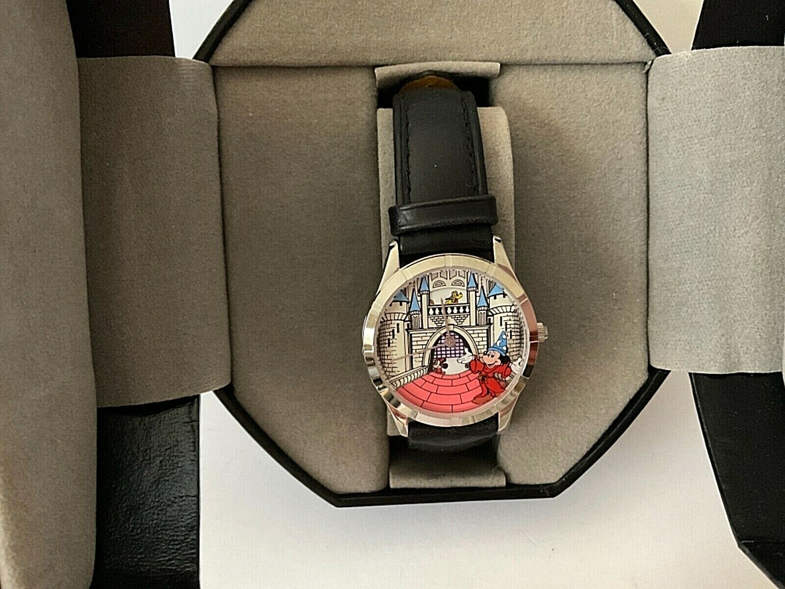Disney SORCERER MICKEY Animated WATCH Walt Disney World 25th ...