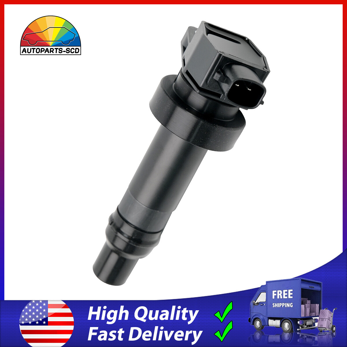 UF636 Ignition Coils For Kia Soul Hyundai Elantra GT Accent 1.6L L4 ...