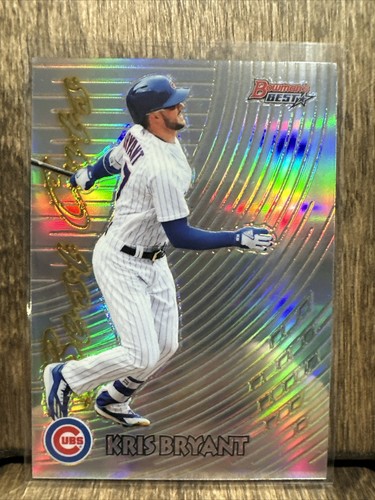 2017 Bowman's Best 1997 Best Cuts #97BC-KB Kris Bryant Cubs Rockies ⚡️ ...