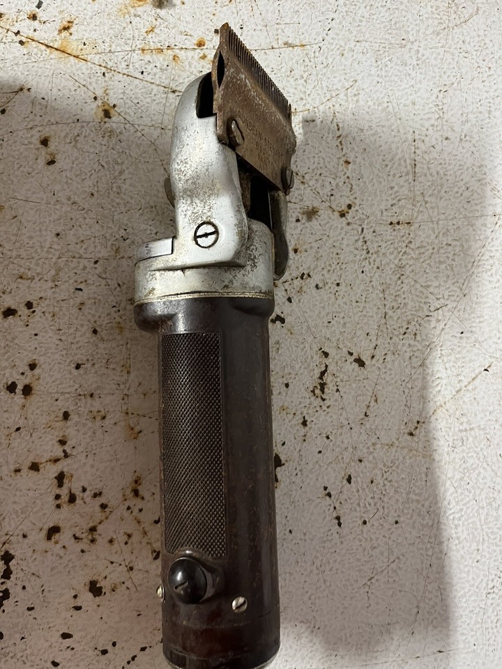 SUNBEAM STEWART MODEL 51-2 ELECTRIC CLIPMASTER HAIR CLIPPERS DOGS COWS ...