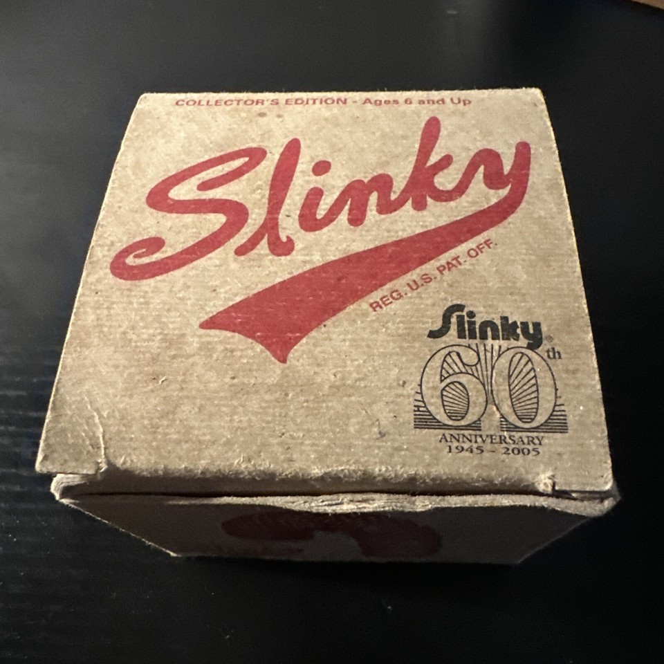 SLINKY Collectors Edition 60th Anniversary Original Metal Color w/box ...