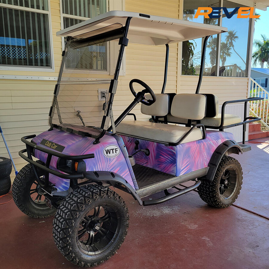 Universal Golf Cart Nerf Side Bar Set - Golf Cart Side Step | Club Car ...