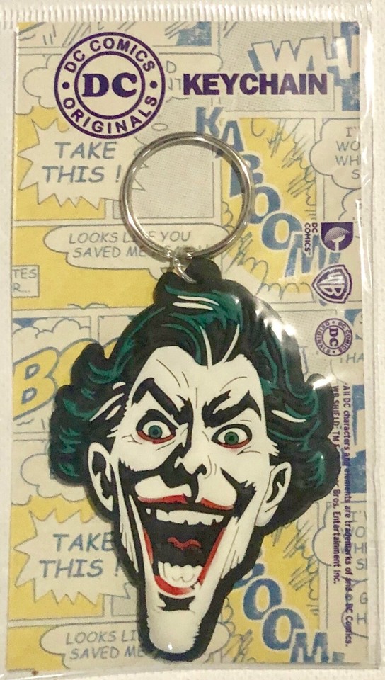 DC Comics keychains, official, Wonder Woman, Harlequin, The joker, key ...