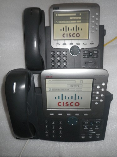 Cisco CP-7971G-GE 7971 Unified IP VoIP Telephone Phone Color **1-YR ...