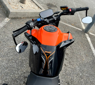 Motorcycle Handle Bar End Mirrors Rearview - KTM 125 Duke 2014-2023 | eBay