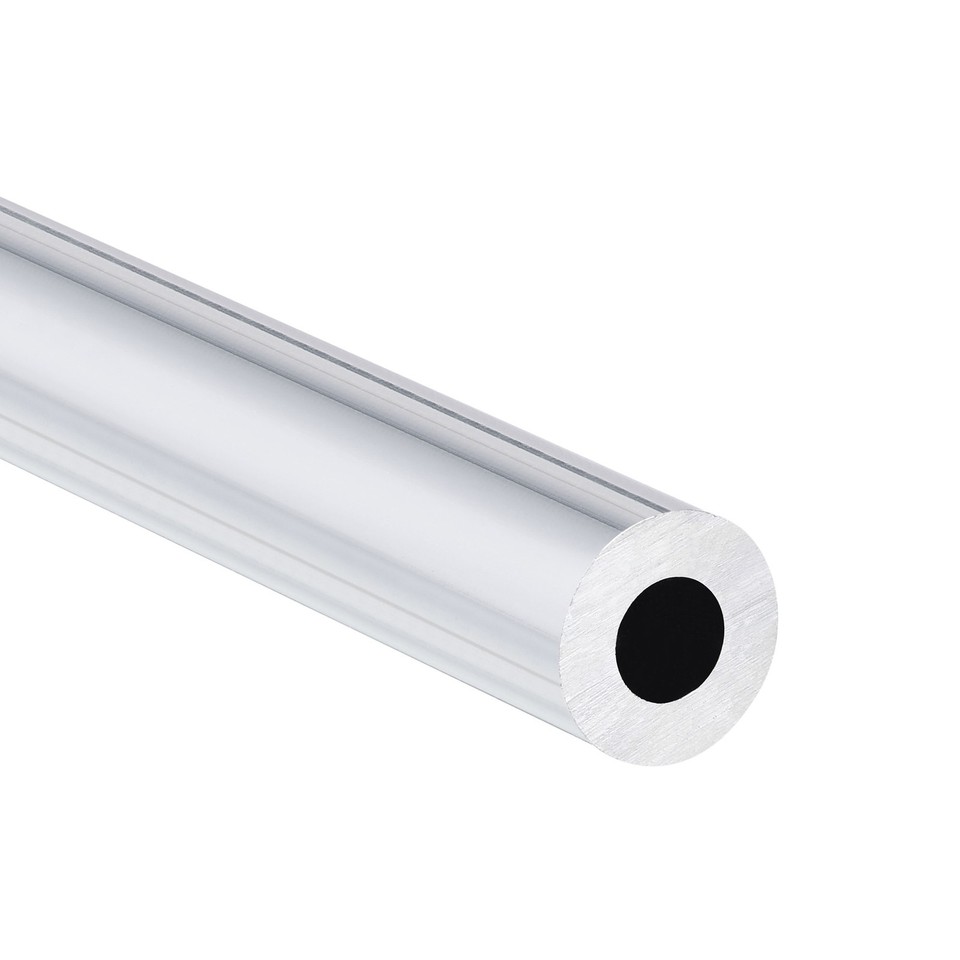 10mm OD Aluminum Round Tube 300mm Length 5mm Inner Dia Straight Tubing ...