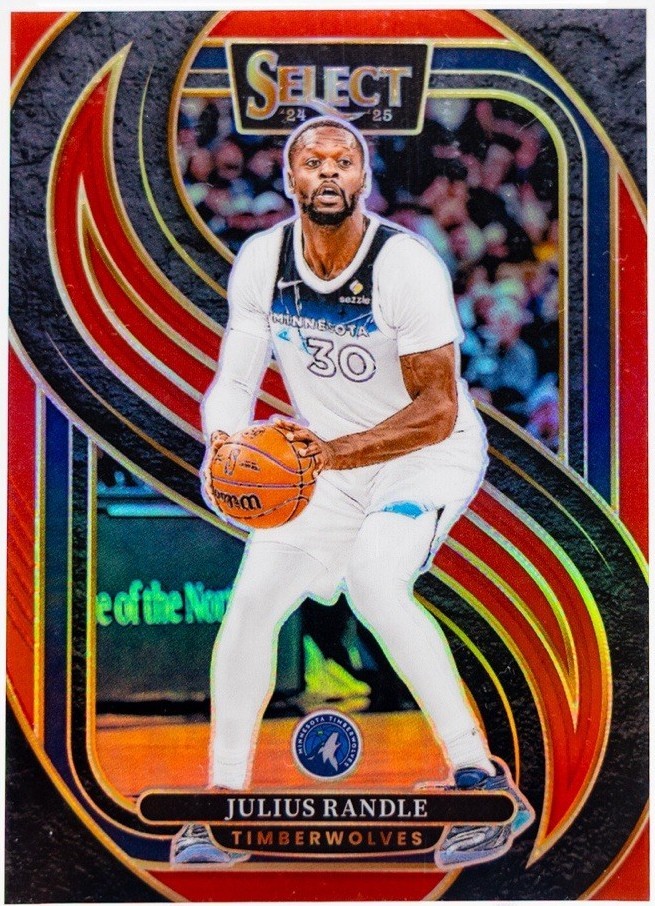 2024-25 Panini Select - Premier Level Julius Randle #129 Red Prizm /199 ...