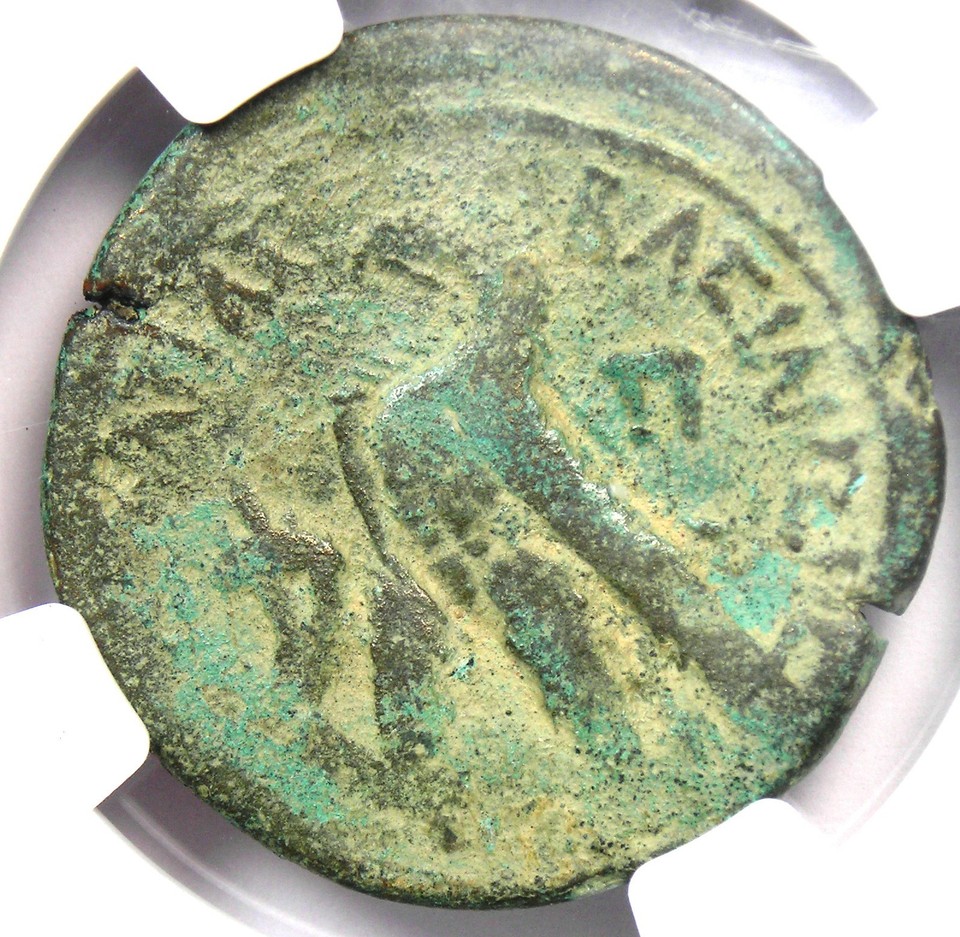 Cleopatra VII 80 Drachmae Diobol Coin 51-30 BC Kleopatra - Certified ...