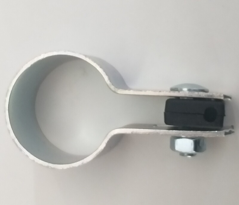 Galvanised Fence Round Post Panel Clips Clamp Selection List 38-60 | eBay