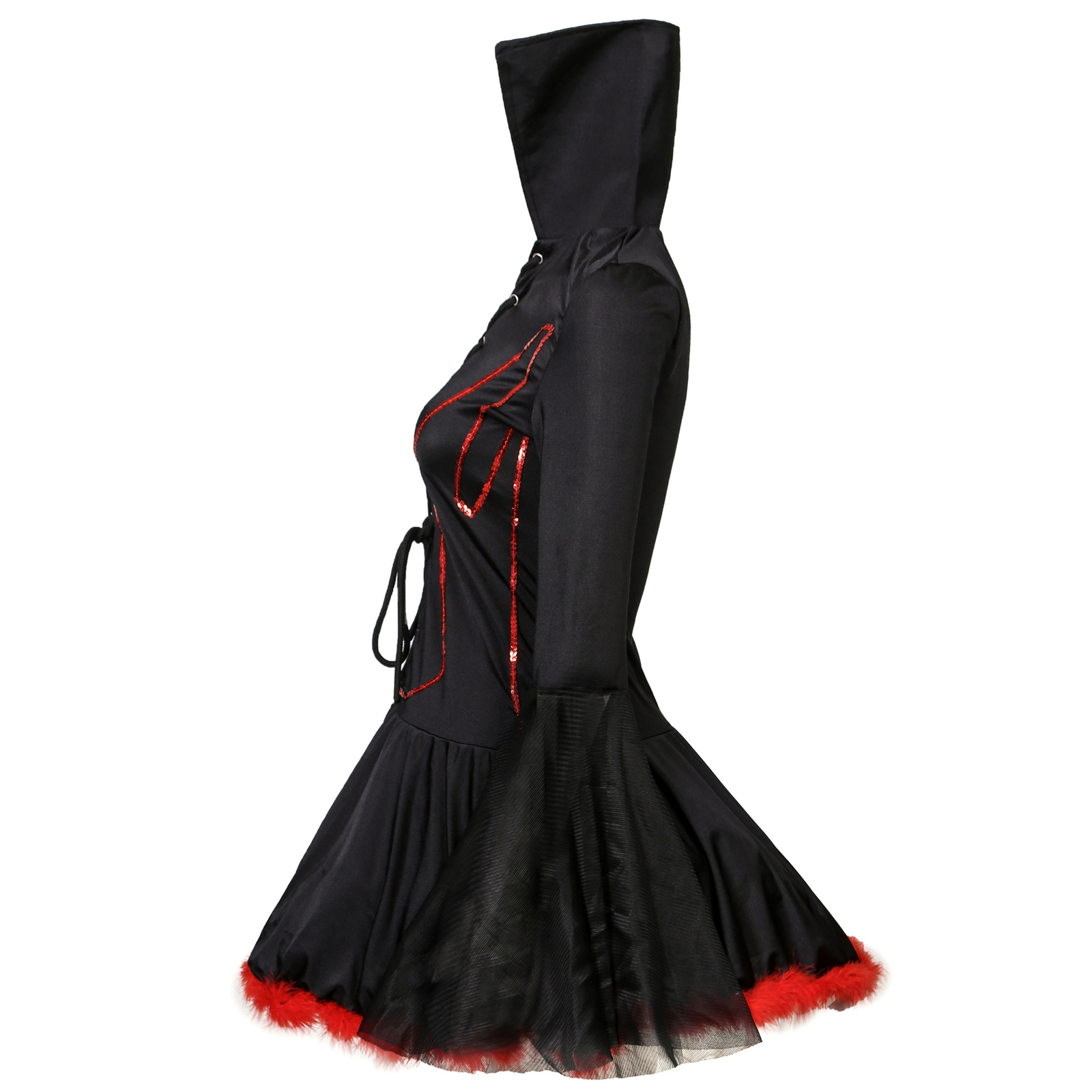 Sexy Women Devil Style Nightdress Cosplay Clubwear Adult GAME Costumes ...