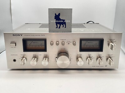 Sony TA-F5 Integrated Amplifier AC100V Vintage Audio Equipment Silver ...