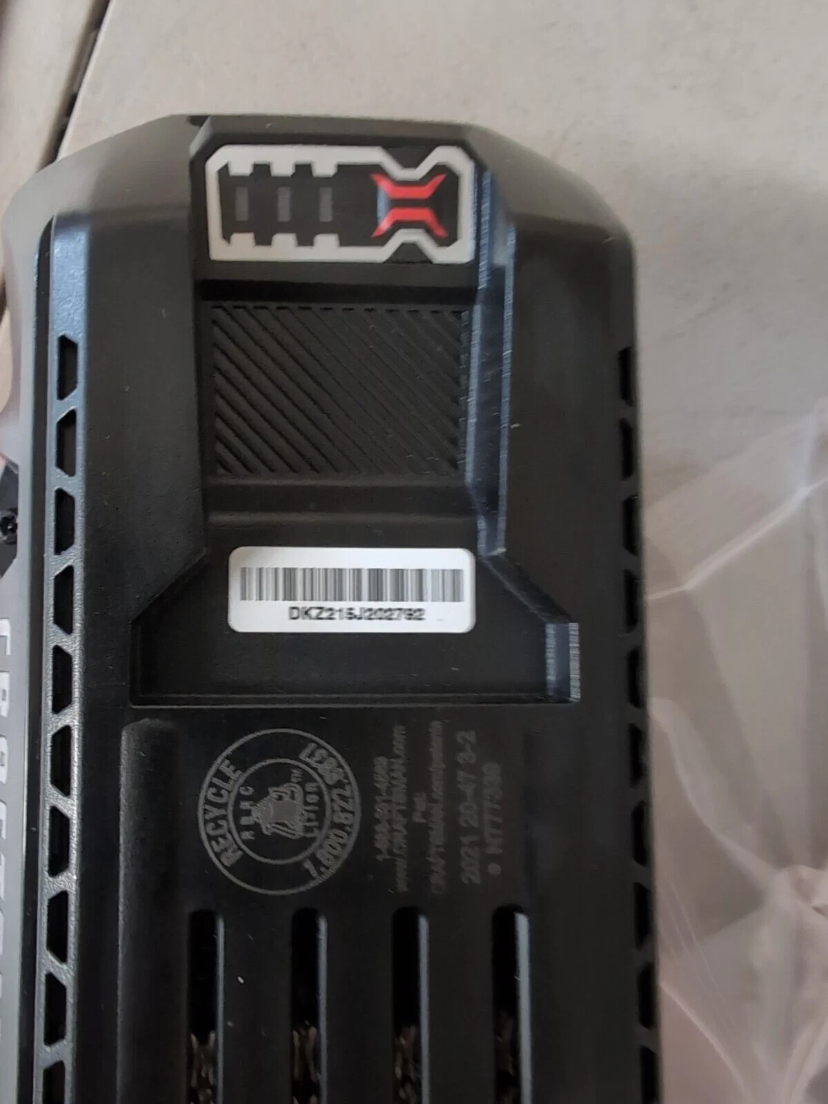 Craftsman V60 7.5Ah Li-Ion Replacement Battery ‎CMCB6050 for sale ...