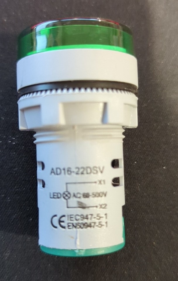 LED Digital Panel Light AD16-22DSV Green Light (Qty 1) - USA Stock | eBay