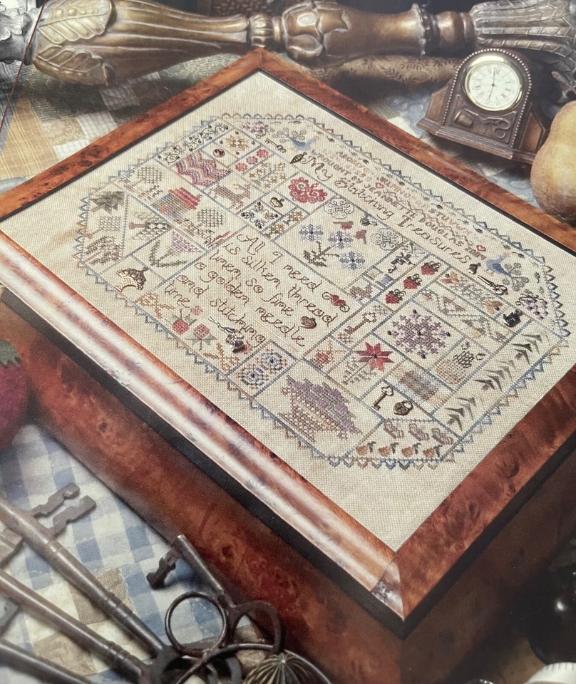 Jeannette Douglas Designs - MY STITCHING TREASURES Leaflet | eBay