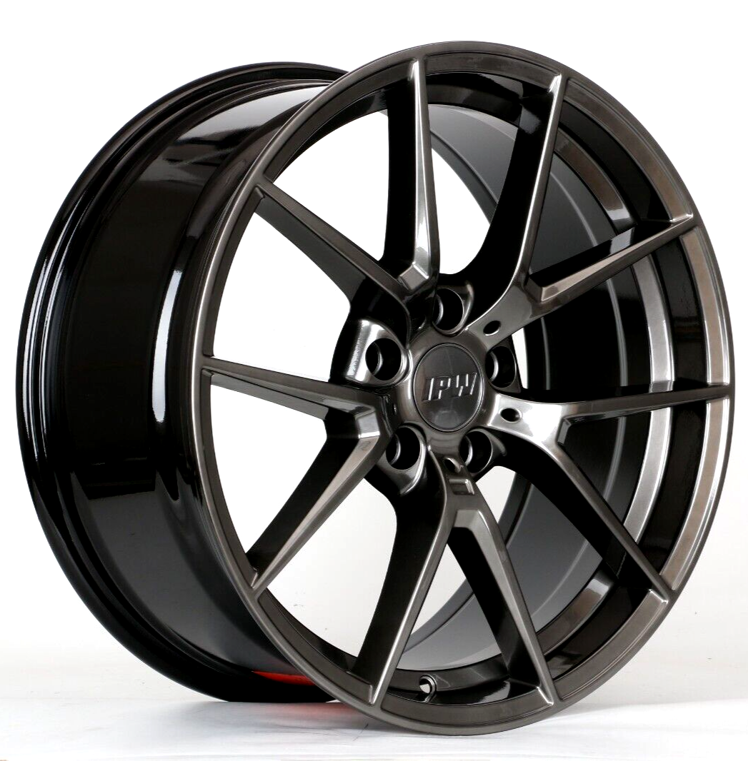 Set of 4 18x8/9" Staggered Set Metallic CSL Style Wheels Rims Fit BMW ...