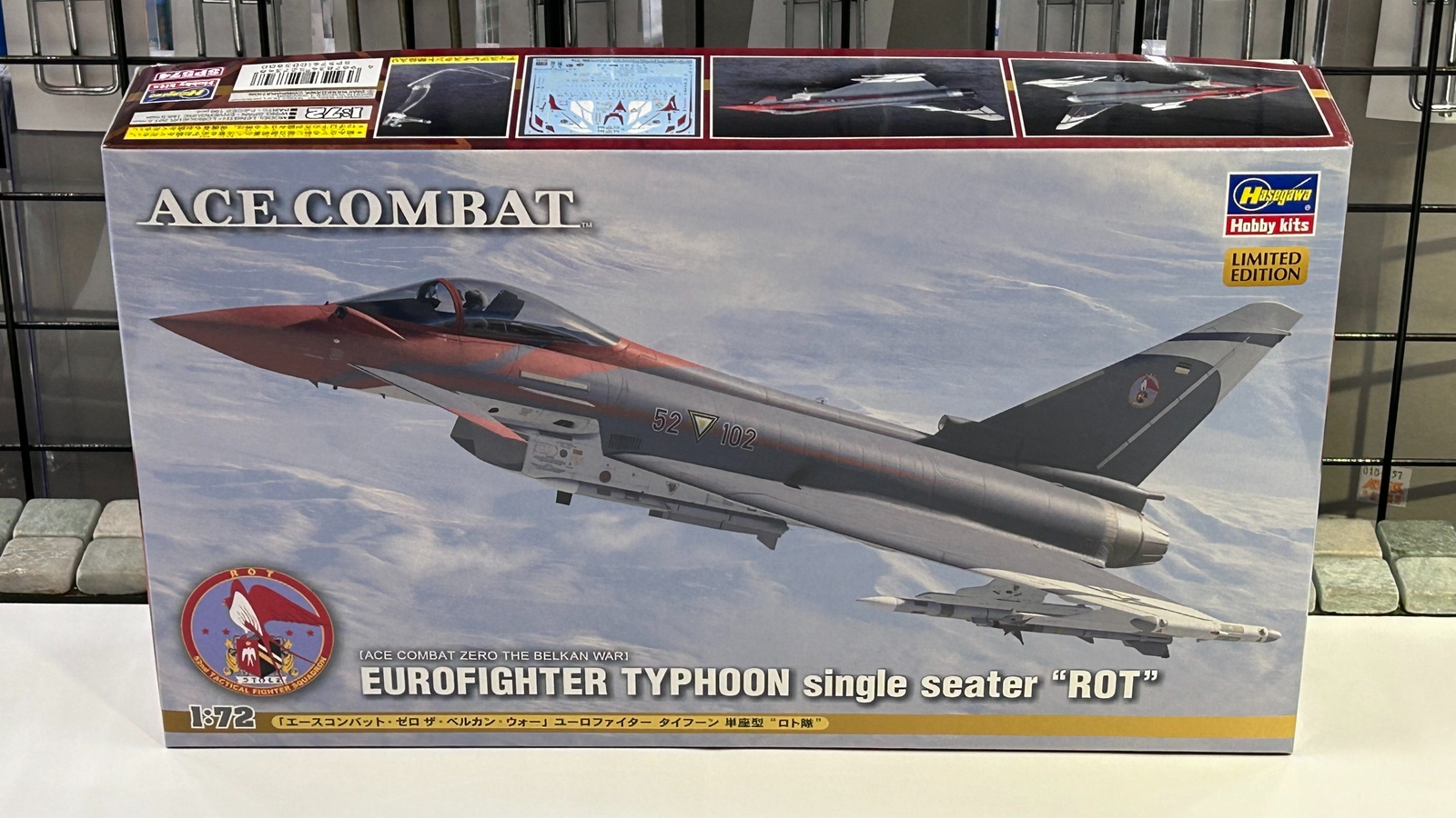 1/72 Ace Combat Zero Belcan War Eurofighter Typhoon Single Seater ROT ...