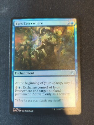 Eyes Everywhere MTG Ravnica Remastered Holo | eBay