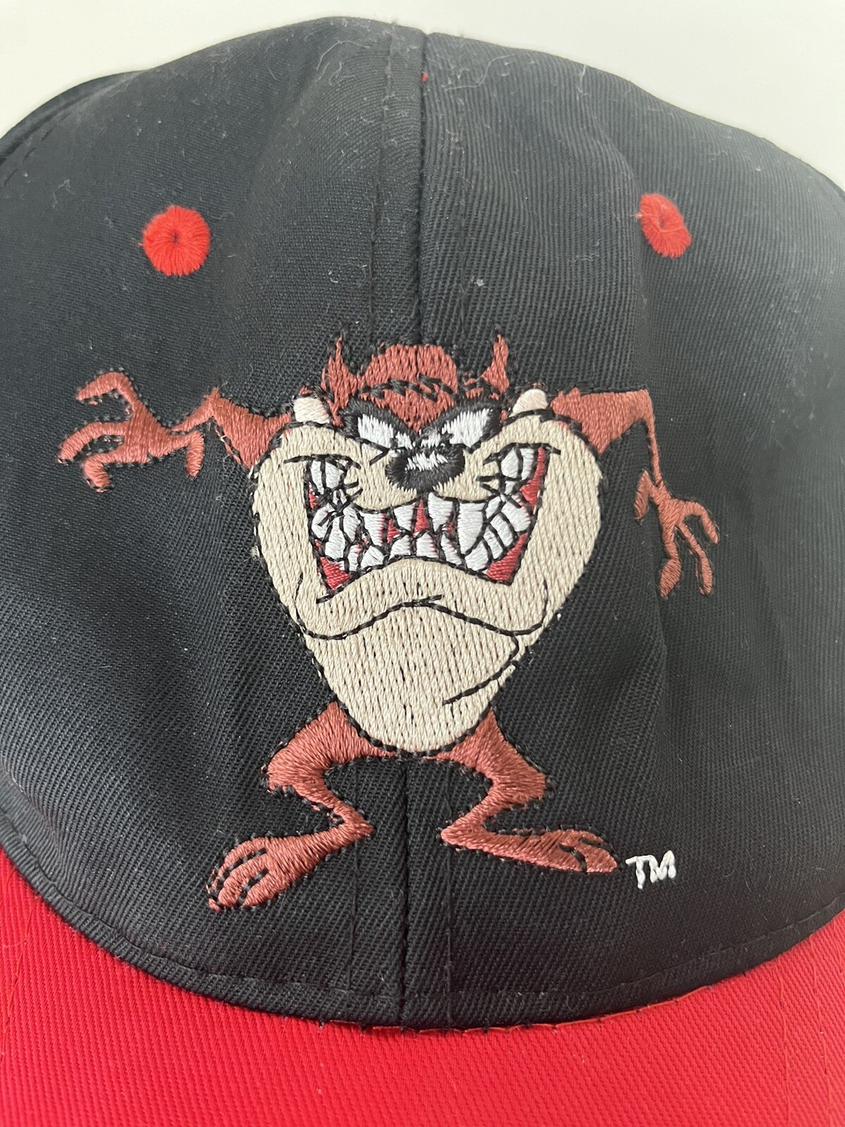Vintage 1993 TAZ Tasmanian Devil Looney Tunes Snapbac… - Gem