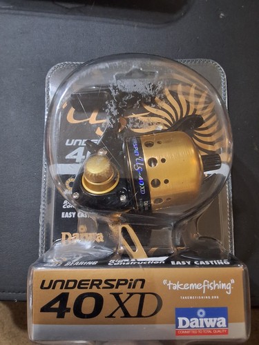 DAIWA UNDERSPIN 40 XD ULTRA LIGHT TRIGGER SPINCAST REEL NEW IN PACKAGE ...