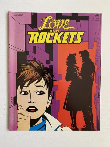Love And Rockets #8 Fantagraphics 1st print Hernandez Bros. underground ...